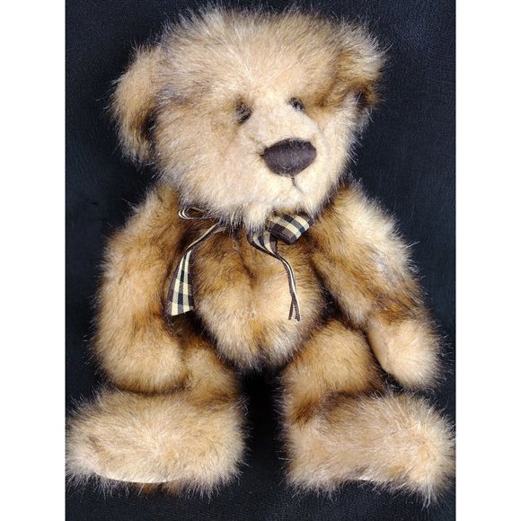 Russ | Toys | Vintage Madison Russ Bear Plush With Tie Very Soft And ...